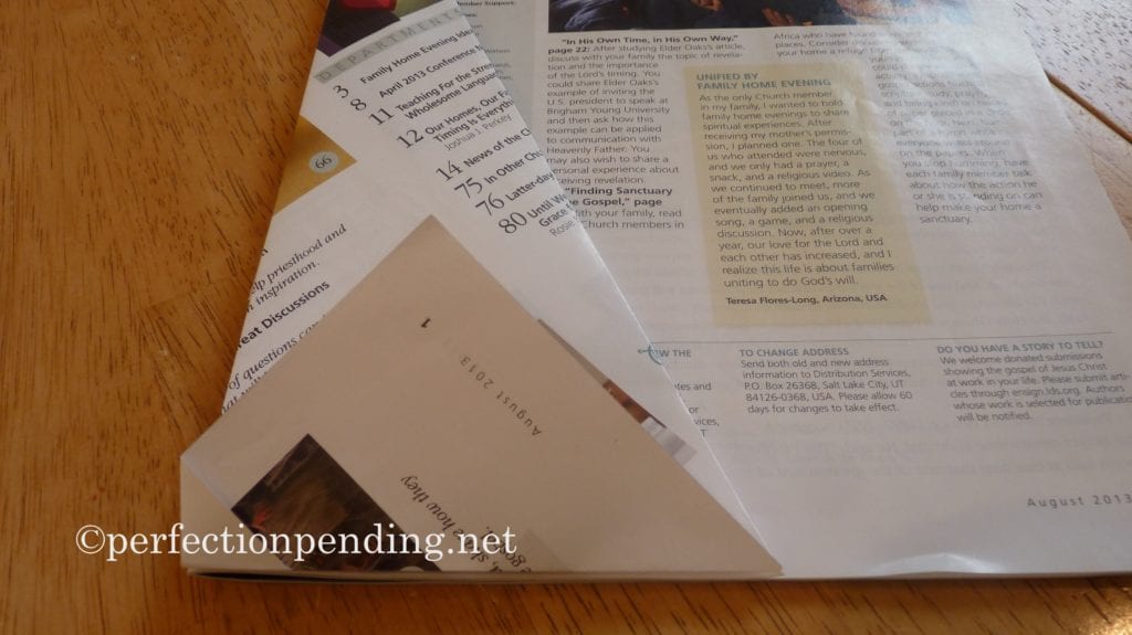 Magazine Christmas Tree Tutorial (or an activity to keep your kids ...