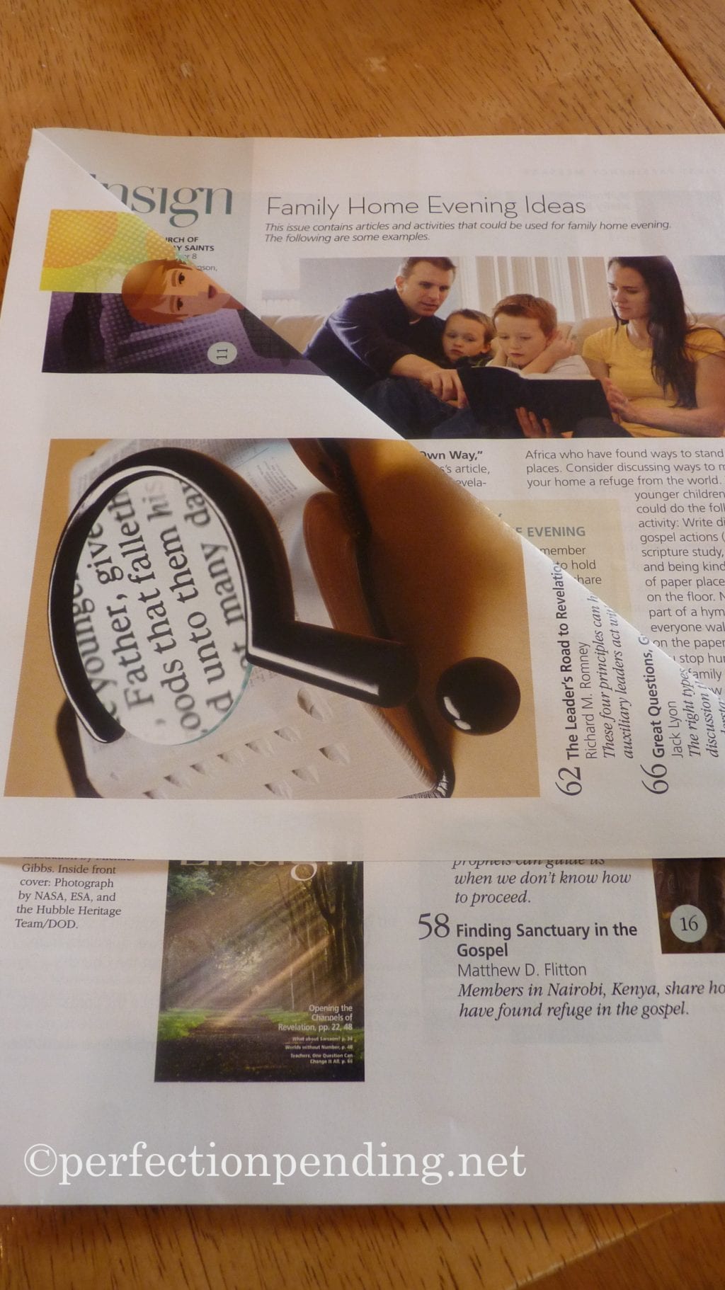 Magazine Christmas Tree Tutorial (or an activity to keep your kids ...