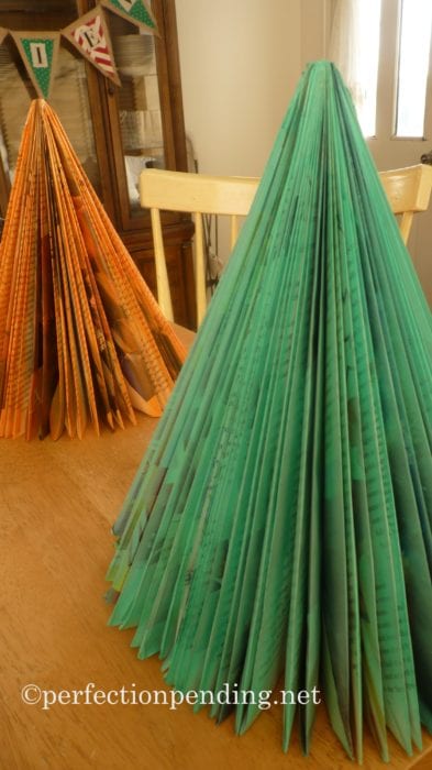 Magazine Christmas Tree Tutorial (or an activity to keep your kids ...