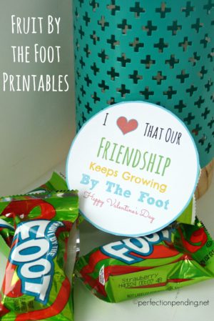 Fruit By the Foot Printables for Birthdays and Valentine's Day ...