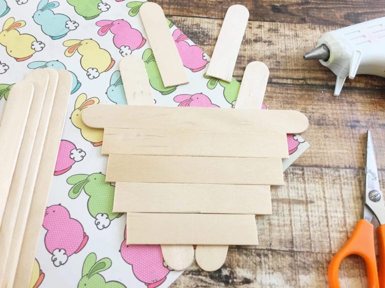 Easy Popsicle Stick Bunny Craft for Easter - Perfection Pending