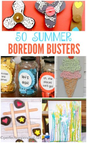 DIY and Crafts: 50 Summer Boredom Busters for Kids