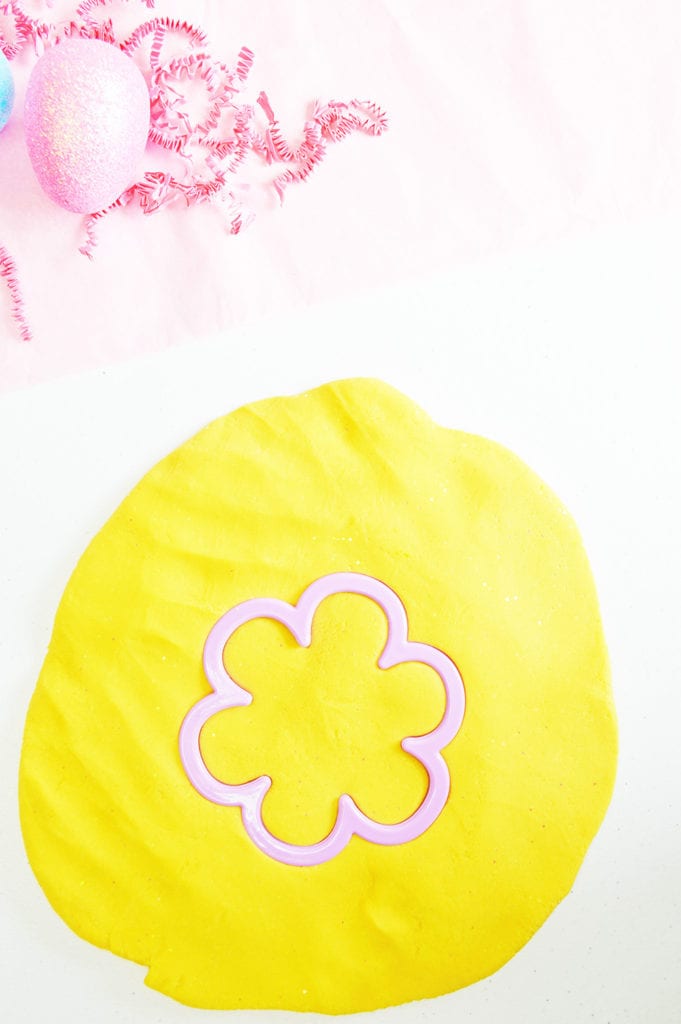 Yellow Homemade Playdough Recipe - Perfect For Easter - Perfection Pending